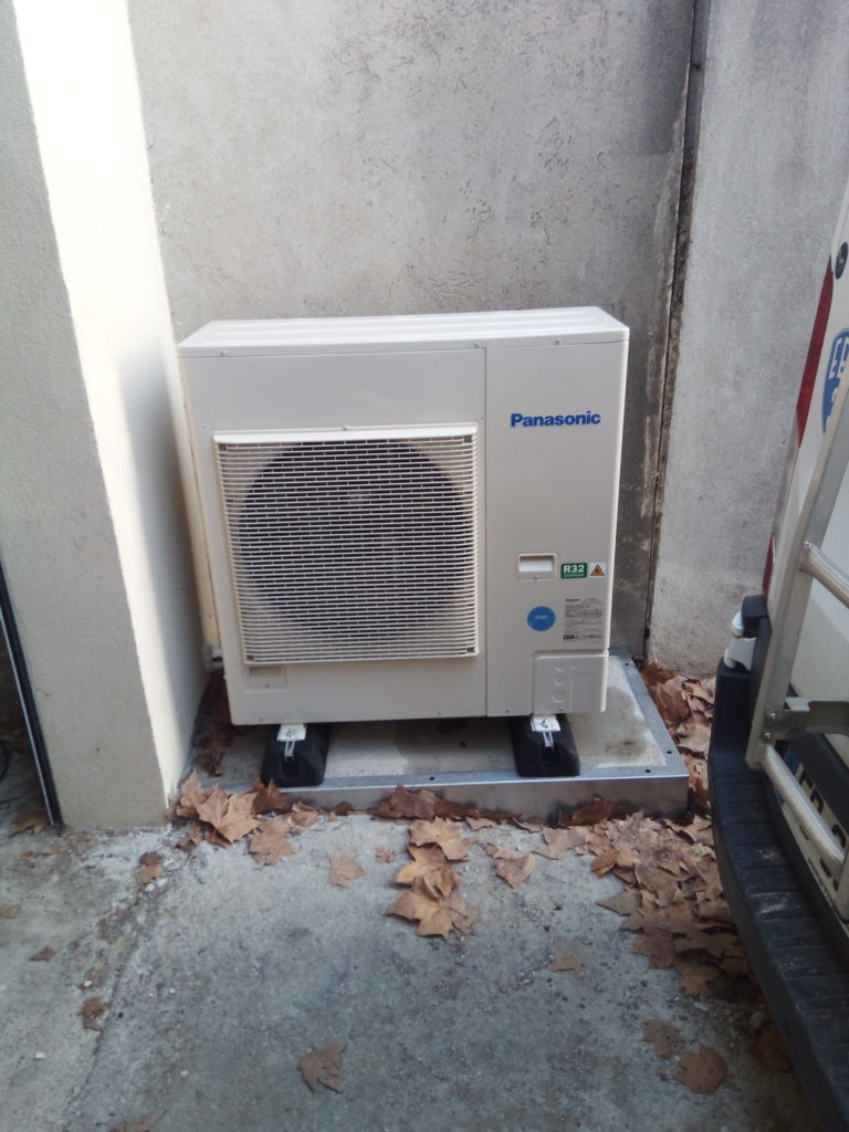 Pompe à chaleur Gainable Panasonic & Airzone à Valence 26- Drôme